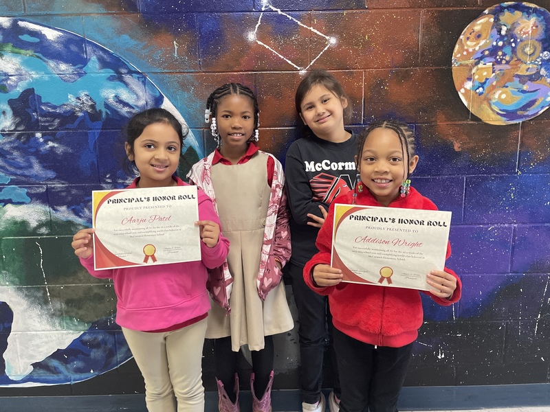 Academic Awards | McCormick Elementary School